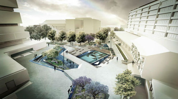 9 Water square Benthemplein Rotterdam – Post temporale - De Urbanisten ...