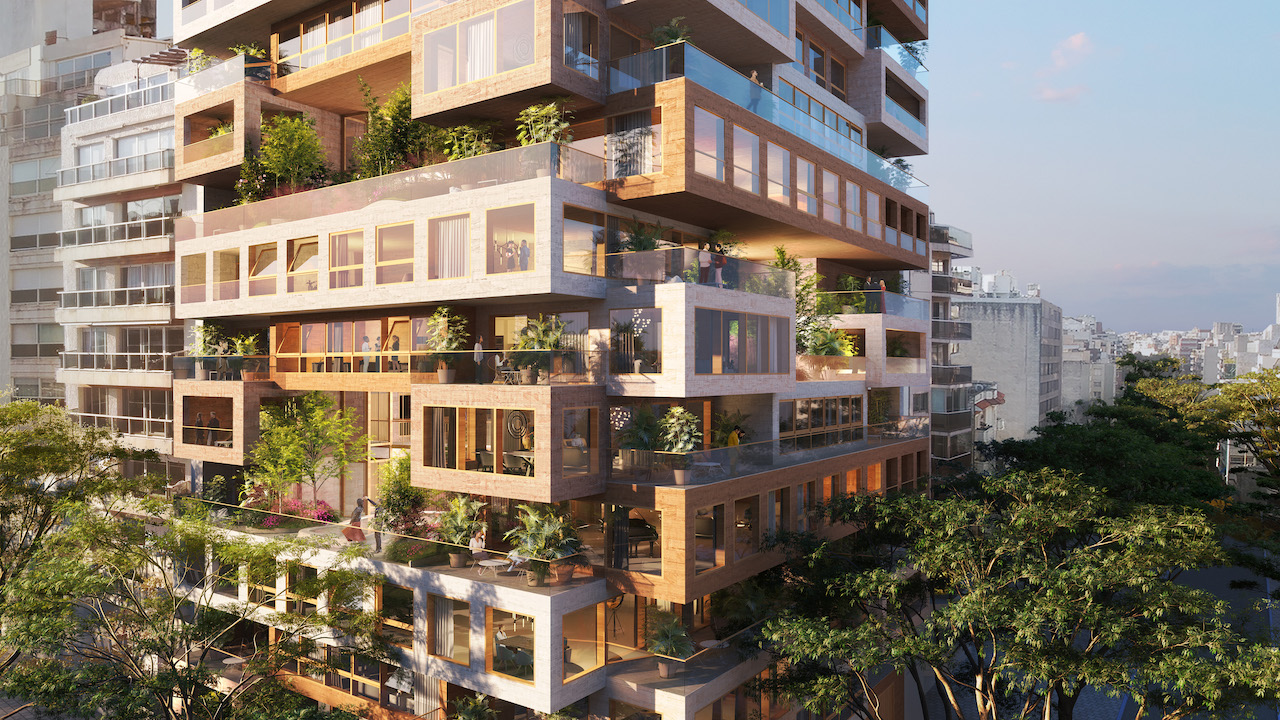 Social Housing immerso nel verde, ma al decimo piano di un grattacielo ...