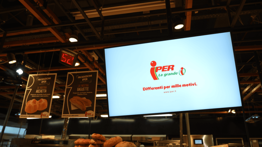 La catena di ipermercati IPER La grande i efficienta i processi di ...