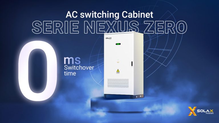 SolaX Power lancia Nexus Zero AC Switching Cabinet