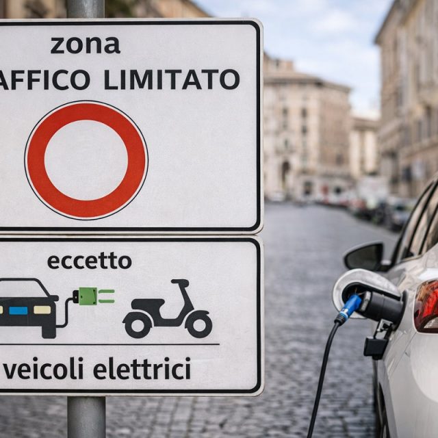 Strisce blu auto ibride a Roma, non più gratis